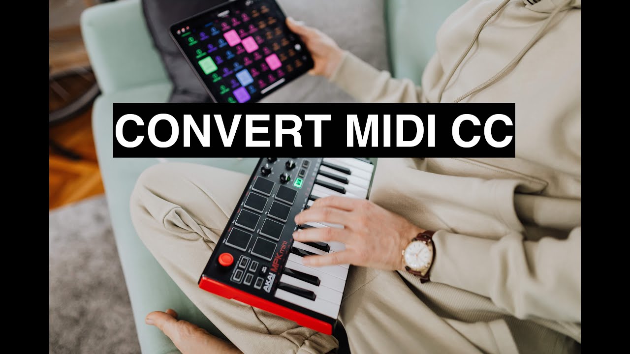 LOGIC PRO - CONVERT MIDI CONTROL CHANGE (CC) IN ANOTHER CONTROL CHANGE ...
