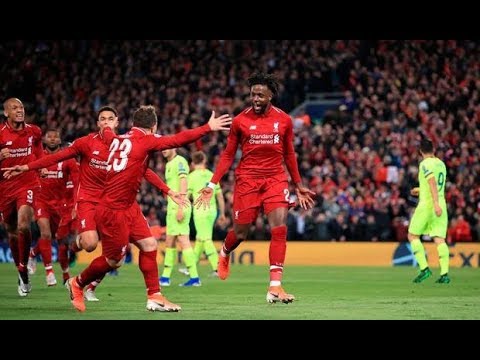 Liverpool Beats Barcelona.  Everyone Goes Nuts.
