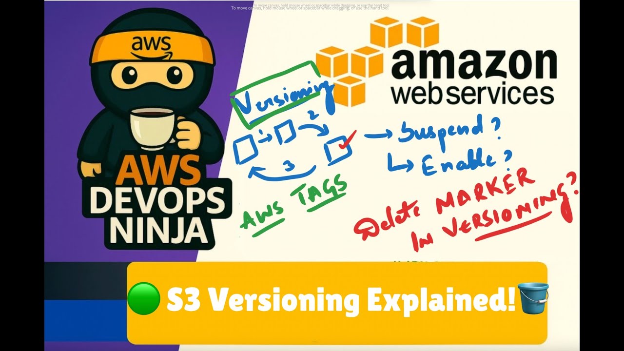 Day 8: AWS Tags, S3 Versioning, Delete Marker & File Recovery | AWS Beginners & DevOps 2025 ...