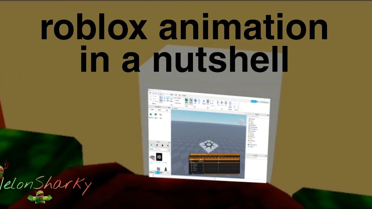 roblox animation in a nutshell - YouTube