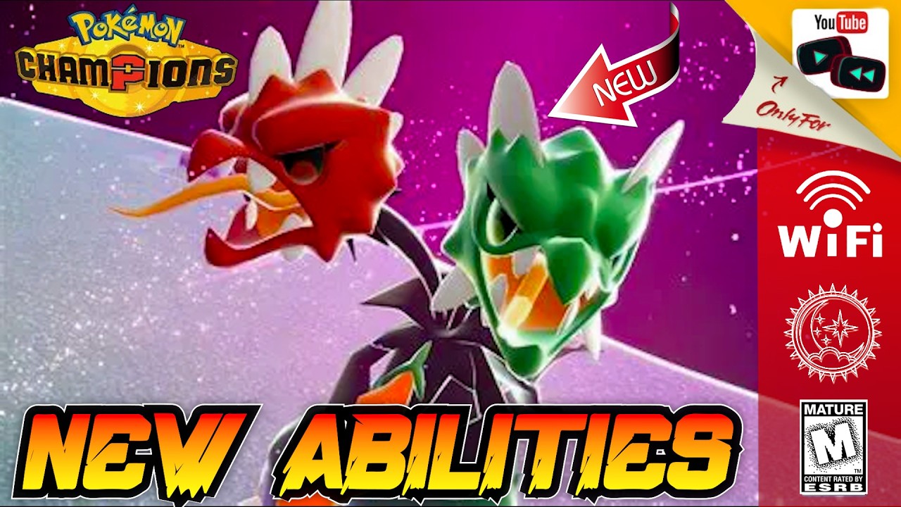 Mega Scovillian & Mega Excadrill Abilities Just Dropped For Pokémon ...