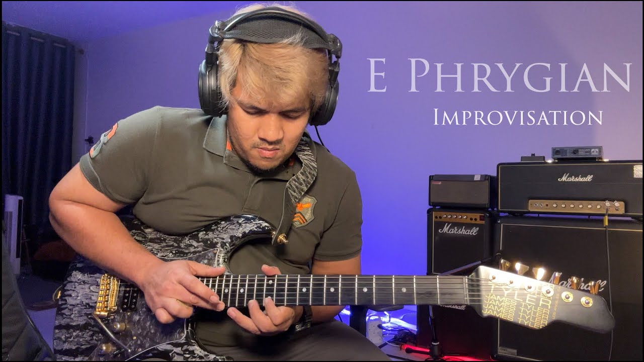 Improvisation EP.67 - E Phrygian Heavy Metal (crazy version) - By Munto - YouTube