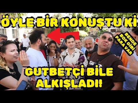 GENÇ ADAM ÖYLE BİR KONUŞTU Kİ; GURBETÇİ DARMADUMAN OLDU! | Sokak Röportajları