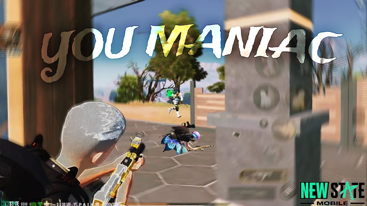 MANIAC🩶~New State Mobile || painEXECUTER #pubgnewstate #newstatemobile ...