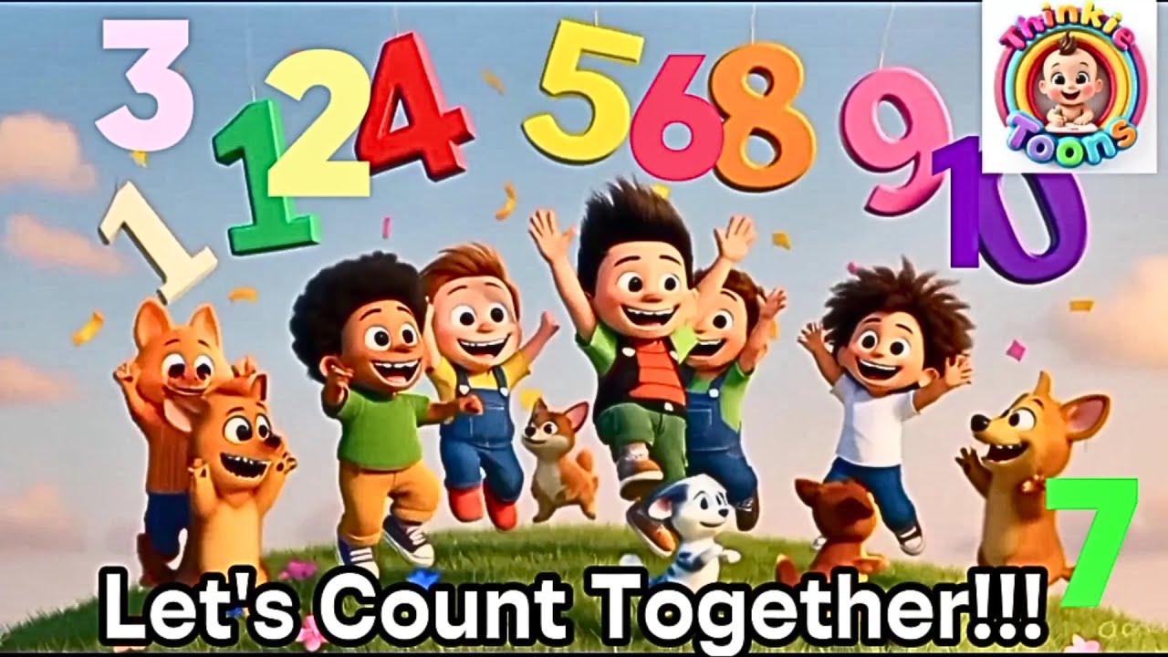 Lets Count Together...... Counting From 1 to 10 - YouTube