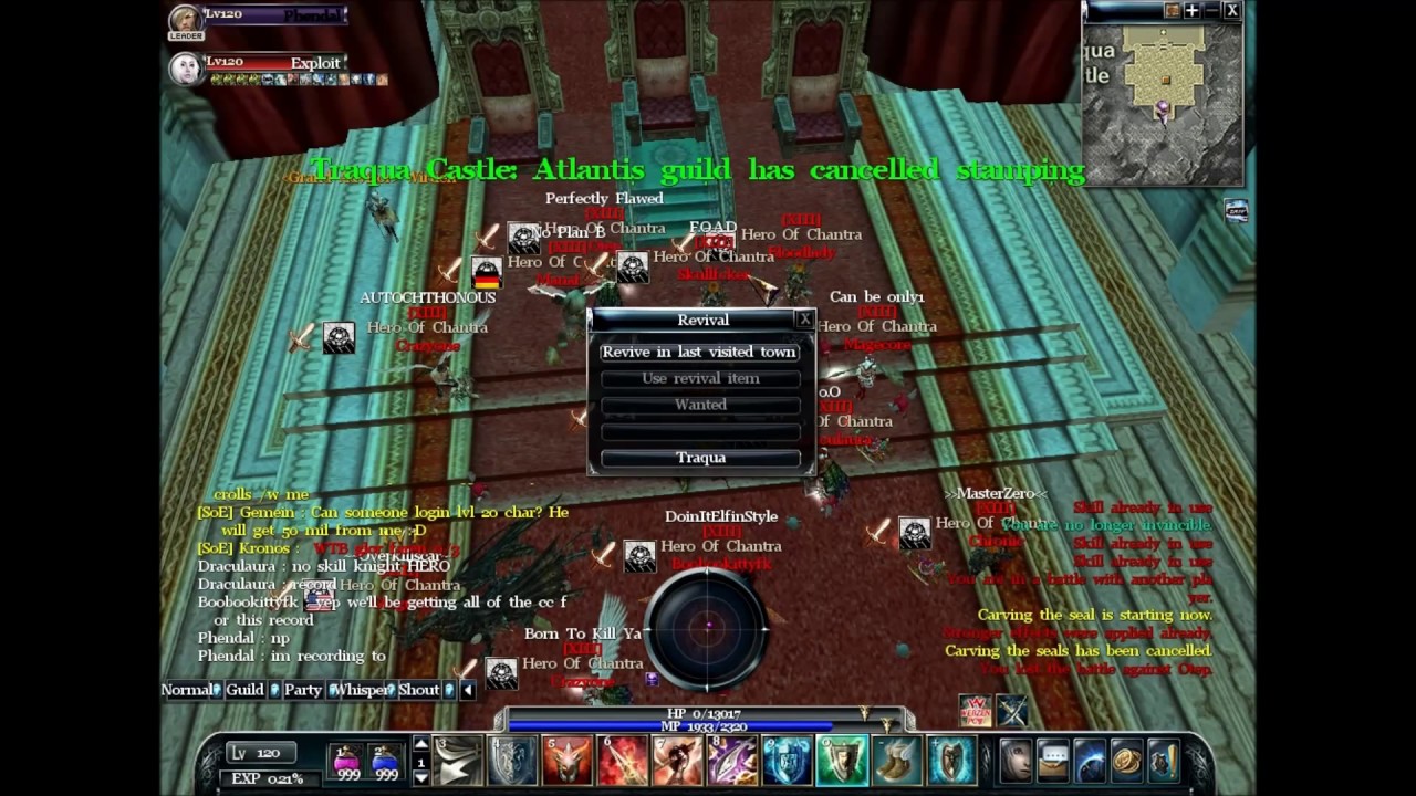 Justac Archlord knight siege - YouTube