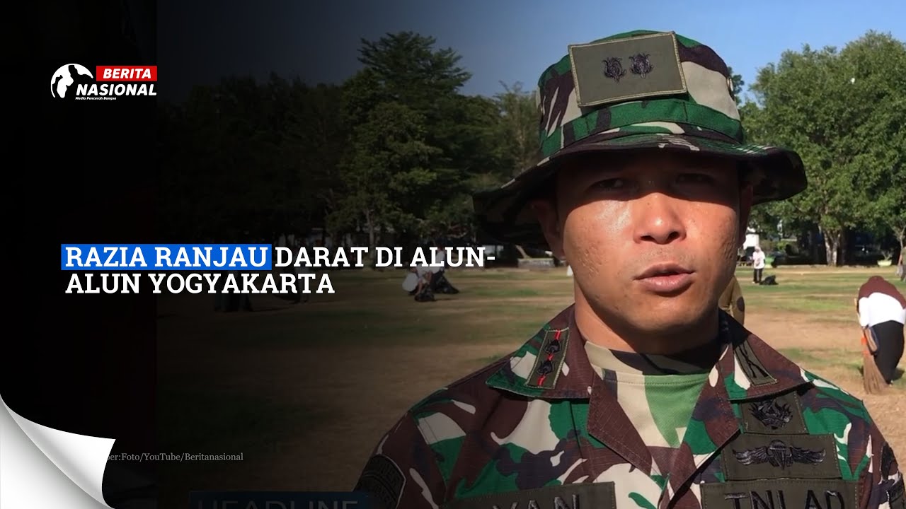 Razia Ranjau Darat di Alun-Alun Yogyakarta - YouTube