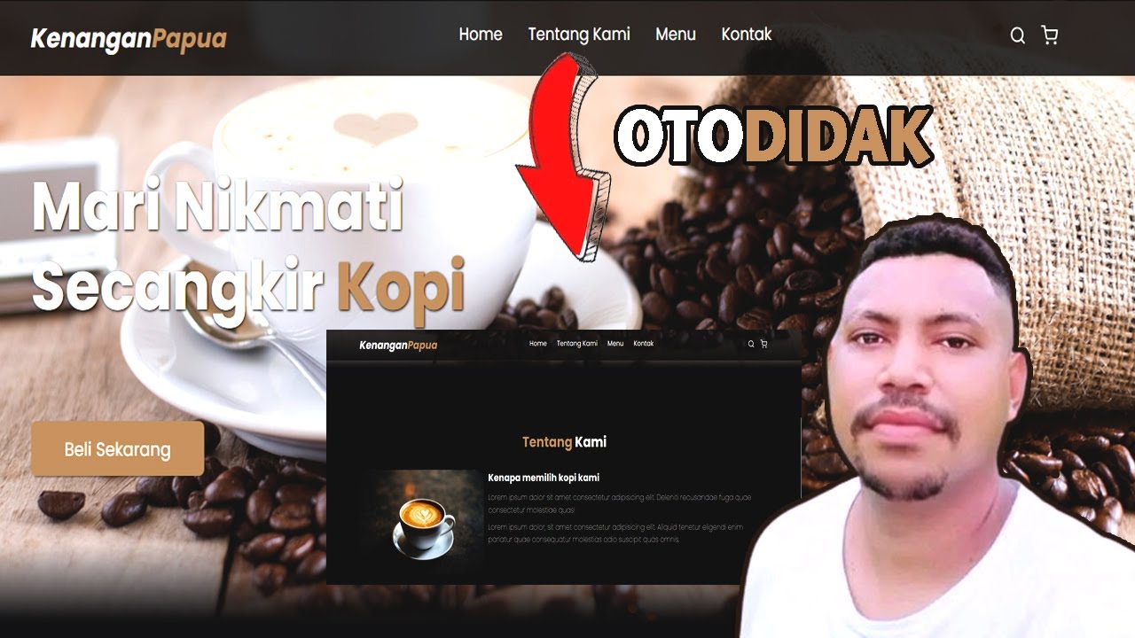 Jadi programer otodidak | Cara sa bikin halaman about me . - YouTube