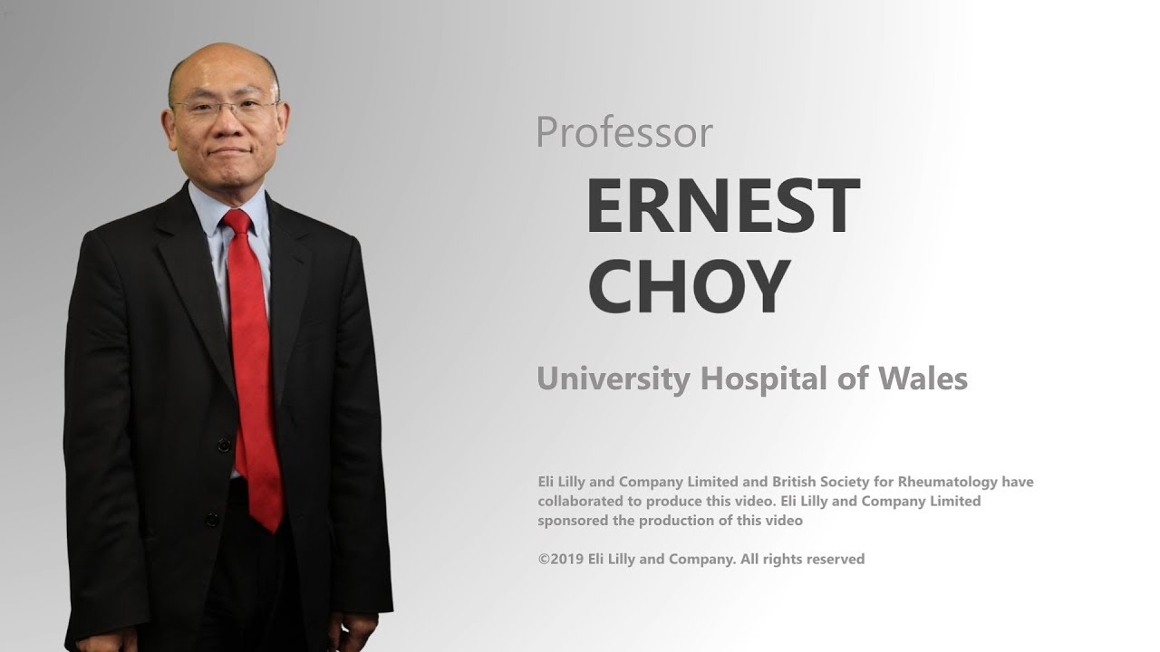 Prof Ernest Choy: Treating chronic inflammatory arthritis #BSR19 - YouTube