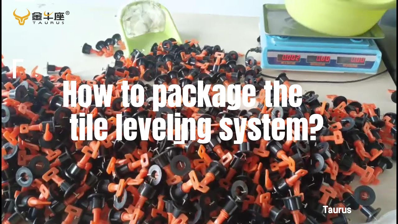 How to package the tile leveling system - YouTube