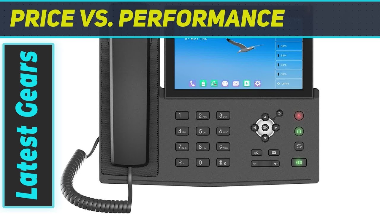 Fanvil X7A Android VoIP Phone - Best 7-Inch Touch Screen with Advanced ...