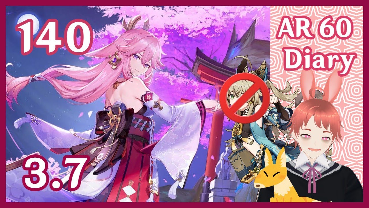 [Genshin Impact] AR60 Diary Day 140: 3.7 update! - YouTube