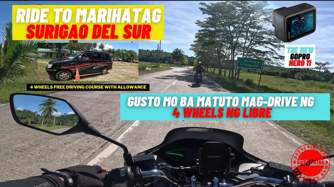 RIDE TO MARIHATAG SURIGAO DEL SUR | GOPRO HERO11 | HONDA PCX160 | # ...