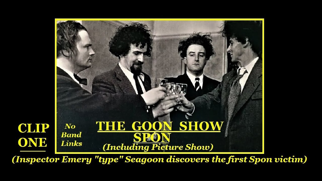 The Goon Show: SPON!: Clip1: Insp Emery "type" Seagoon discovers the ...