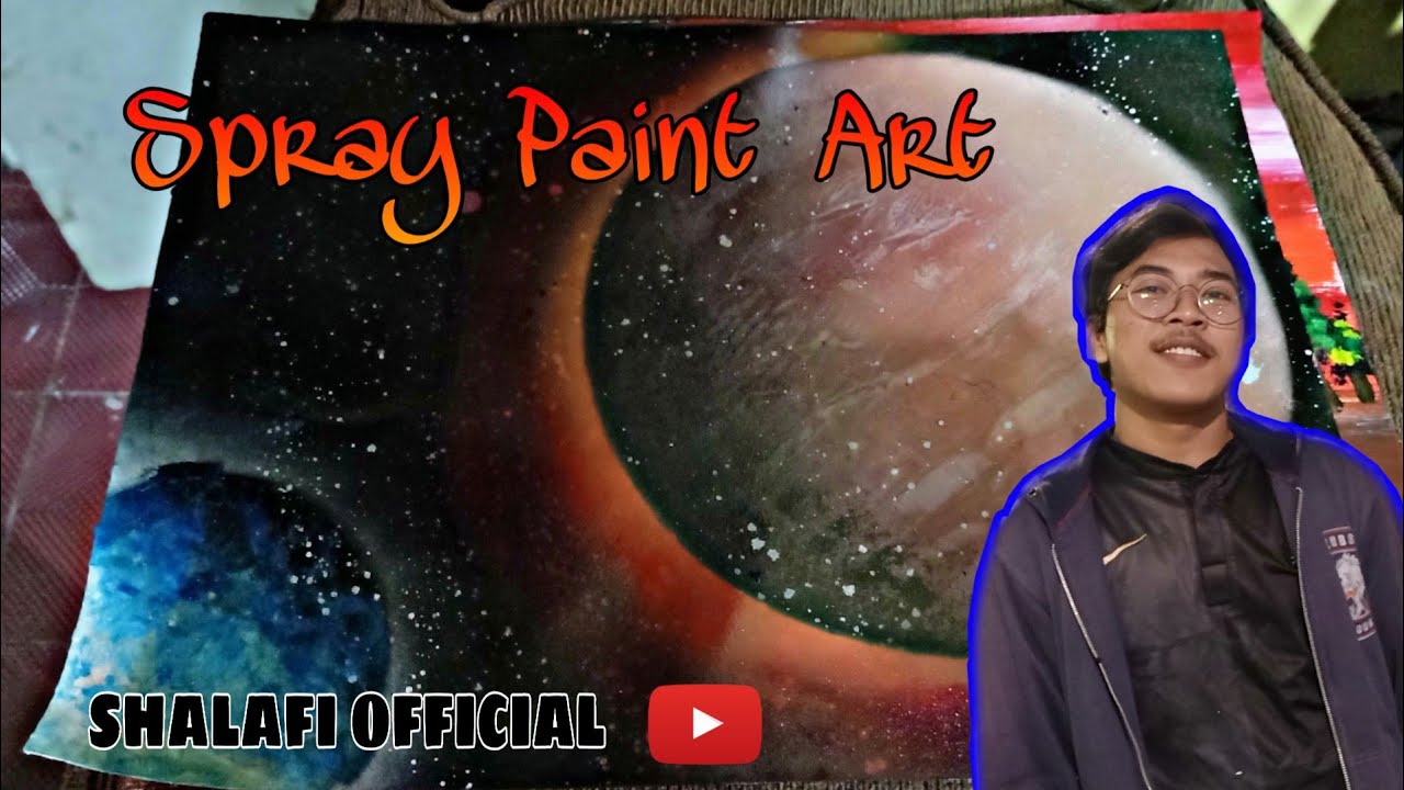 Melukis dengan pilox - planet earth and mars - YouTube