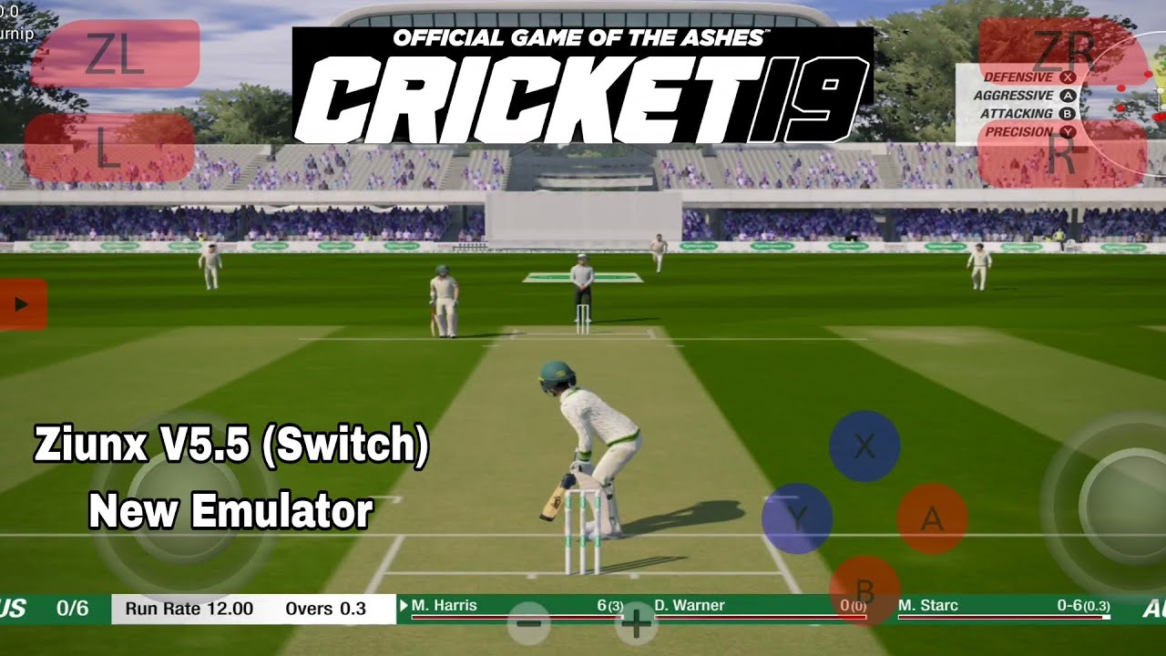 Cricket 19: The Official Game of the Ashes Gameplay (HD) Ziunx Emulator ...