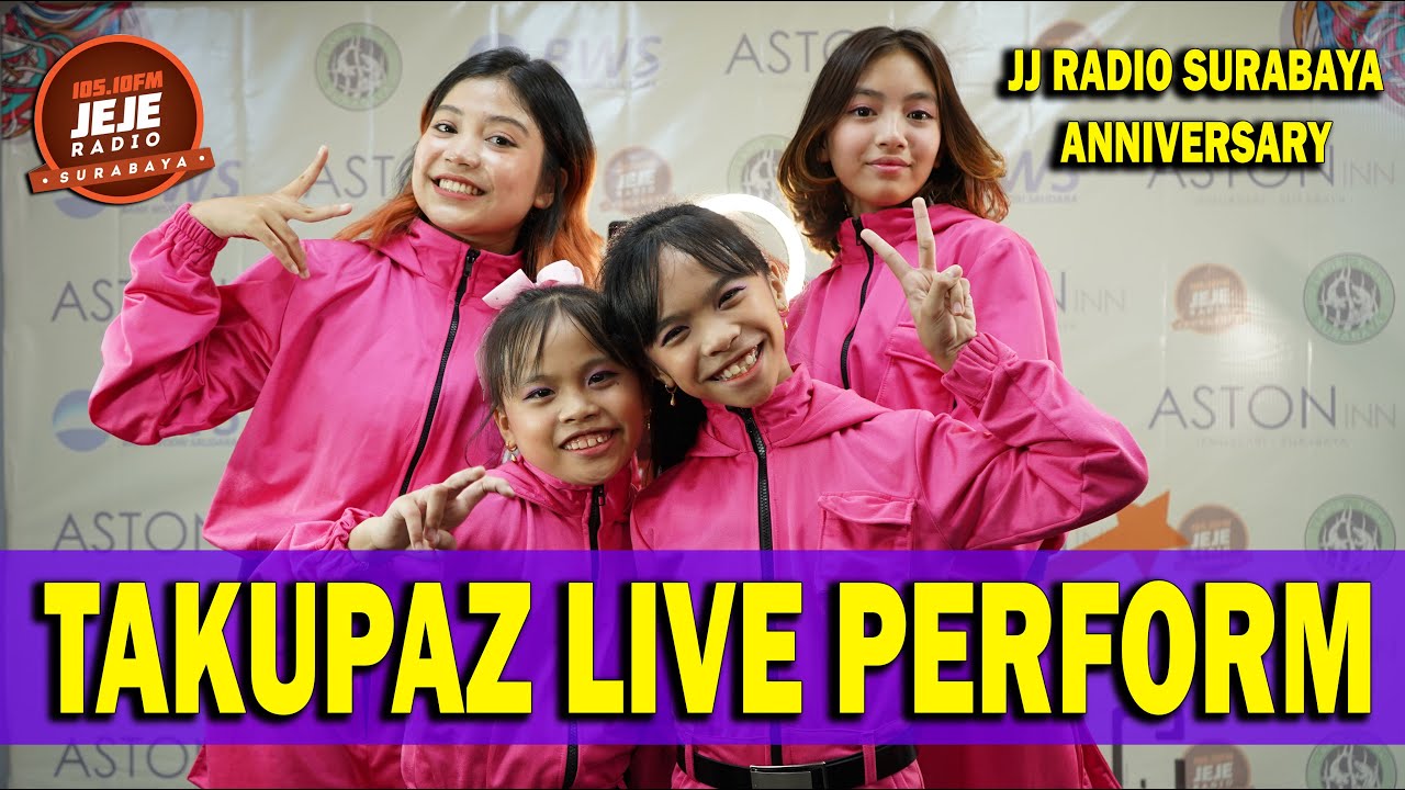 TAKUPAZ DANCE CREW LIVE PERFORMANCE AT JJ RADIO SURABAYA ANNIVERSARY ...