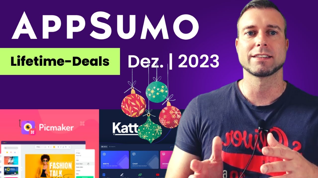 🎄 Die besten AppSumo Deals im Dezember 2023 - YouTube