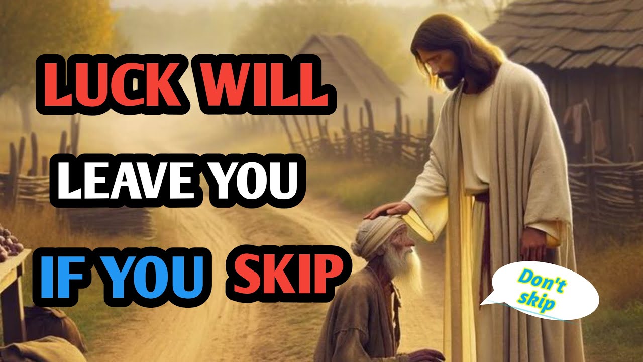 luck will leave you if you skip | #jesus#true#love#shorts#christian ...