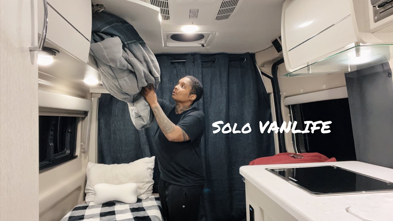 Living In My Van| Starting Cross Country Travel In My Van|Ep.88 - YouTube