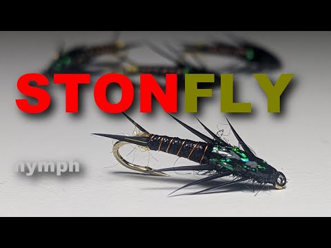 Crafting a Stonefly Nymph Fly for Fly Fishing | Step-by-Step Guide ...