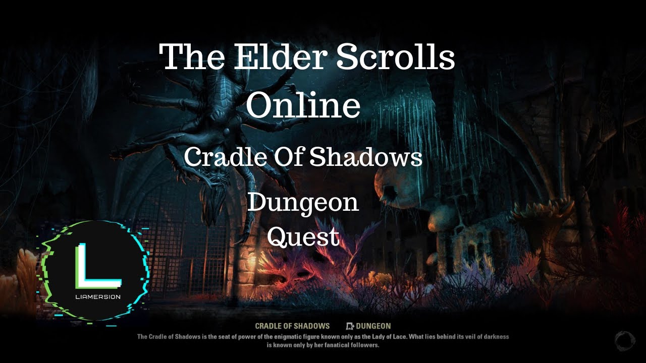 The Elder Scrolls Online Lore : Cradle Of Shadows Dungeon Quest - YouTube