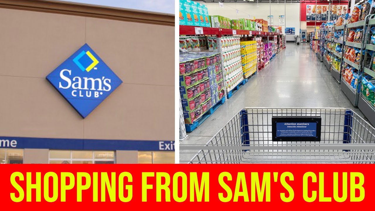 Shopping From Sam's Club || US Food Mart - YouTube