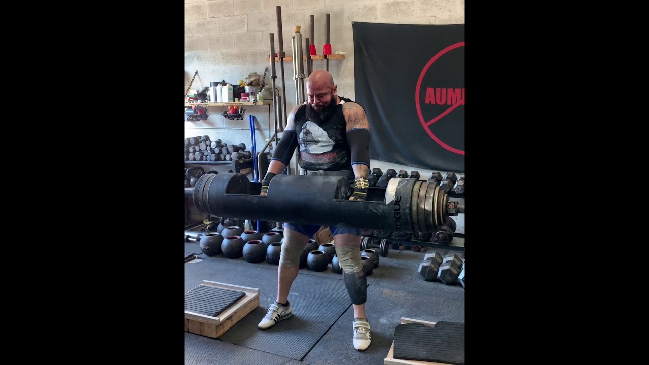 Strongman Log press - YouTube