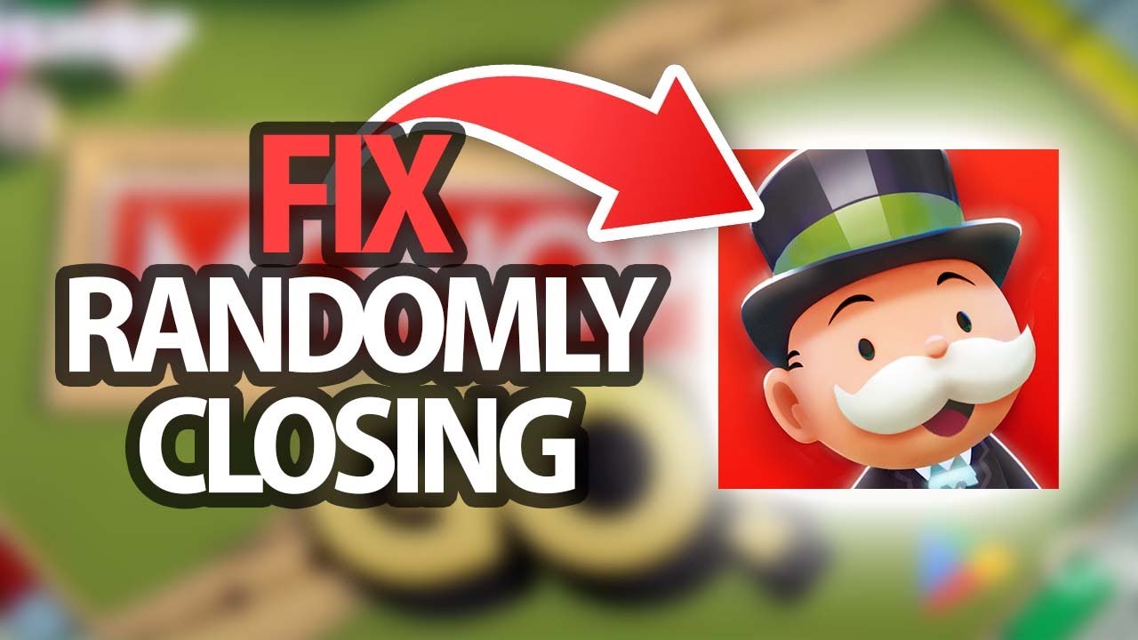 How To Fix MONOPOLY GO Game App Randomly Closing | Step By Step - YouTube