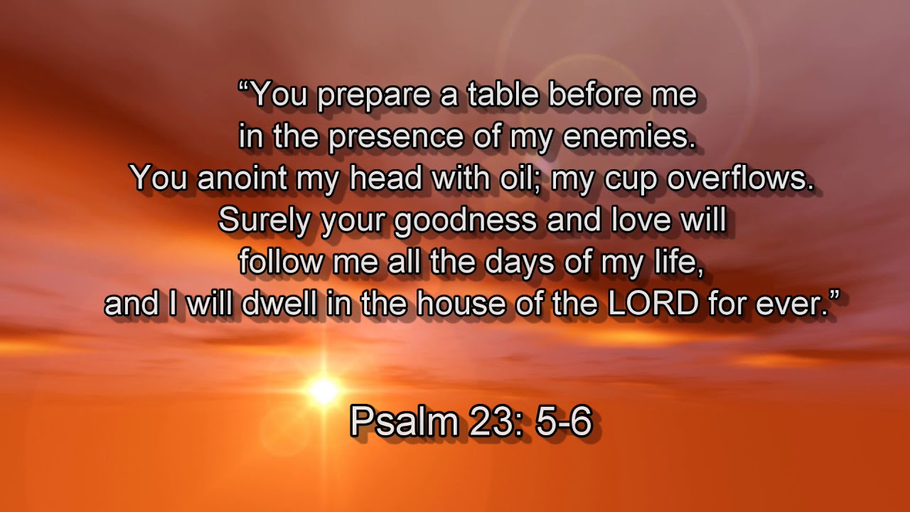 Bible Partners 42 Psalm 23 5 6 YouTube bible-partners-42-psalm-23-5-6-youtube