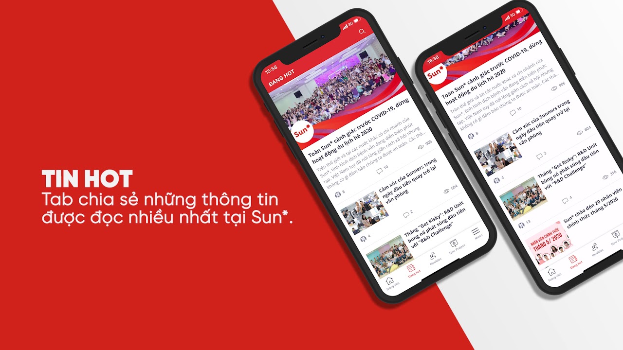 [Sun*] Introduction Sun*News Application - YouTube