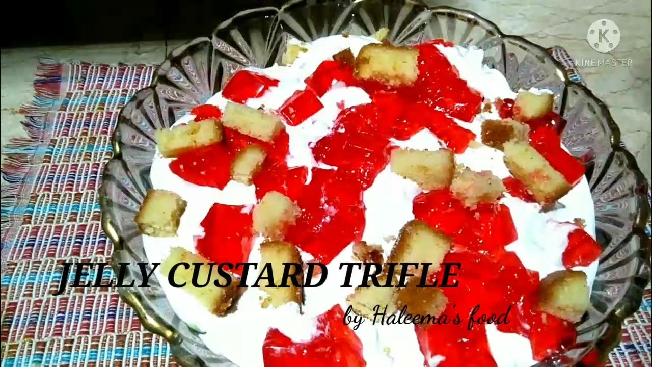 Jelly Custard Trifle easy recipe | delicious Pakistani dessert | yg ...
