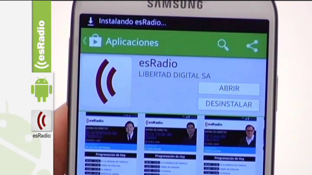 esRadio estrena aplicación móvil para Android - YouTube