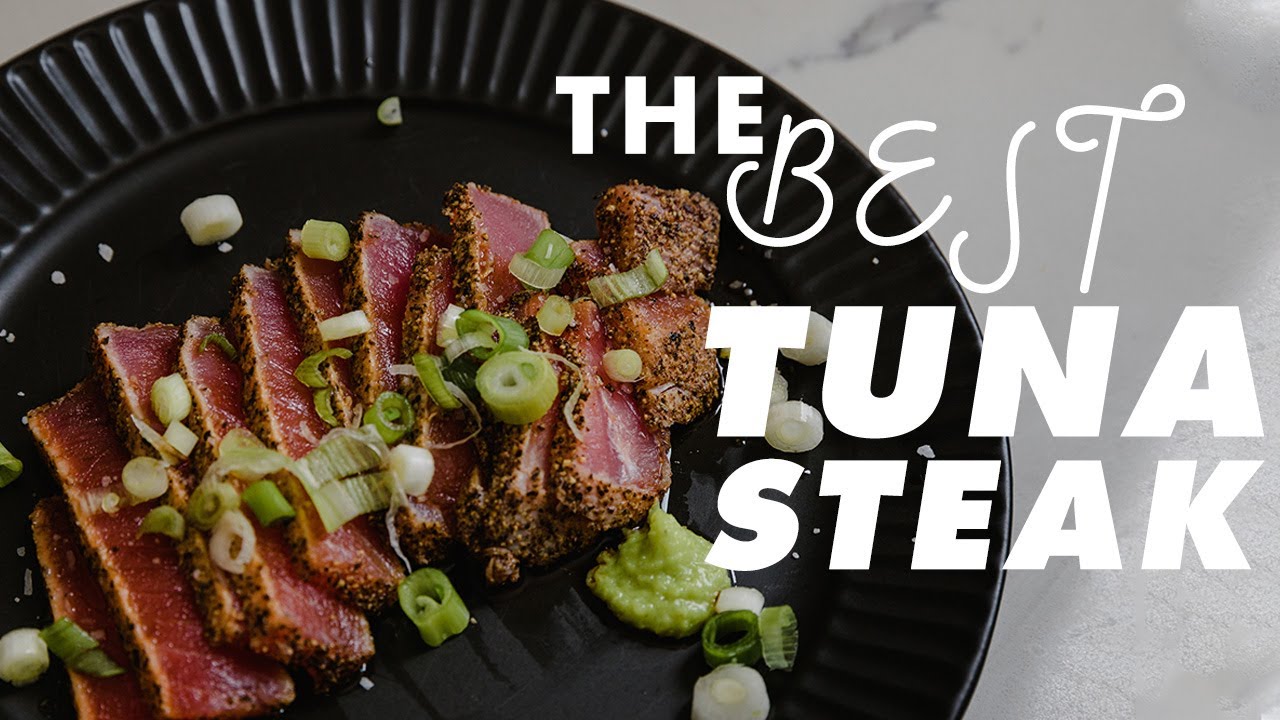 The BEST Ahi Tuna EVER MADE? | EASY and QUICK | Fat Finger Foods - YouTube
