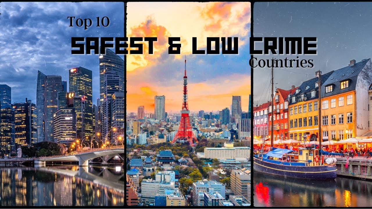 Top 10 Safest Countries according to Peace Index Ranking 2023 | Low ...