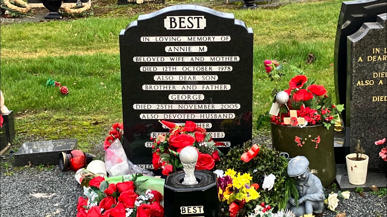 GEORGE BESTS GRAVE The Church History Trail - YouTube