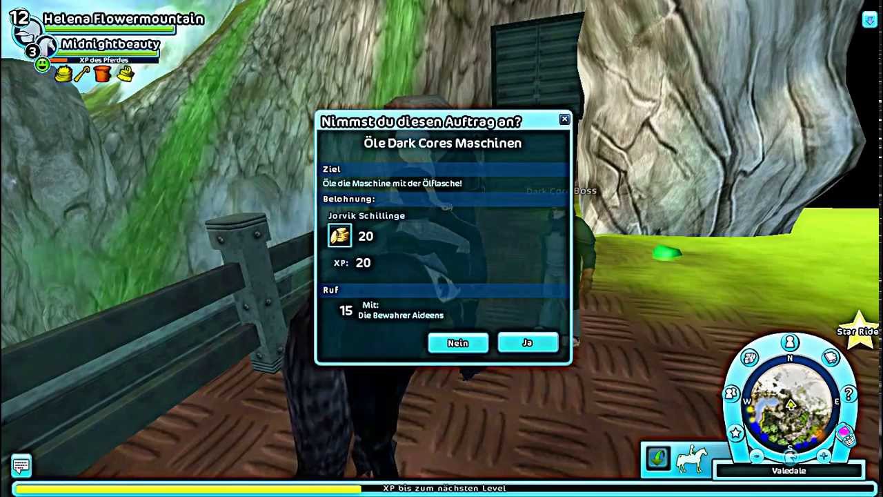 Star Stable Online - Der Weg zum Geheimnis von Dark Core - YouTube