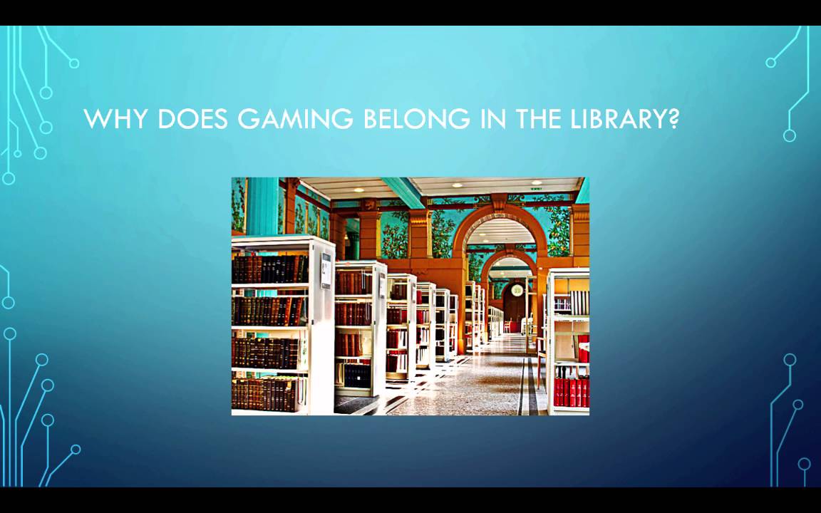Gaming in Libraries - YouTube