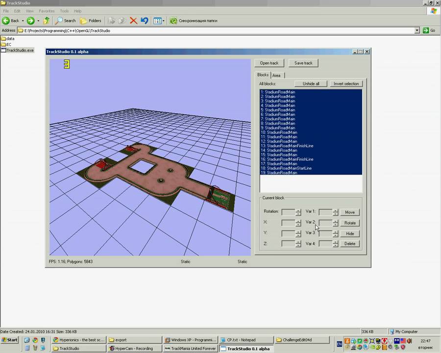 TrackStudio - new TM track editor (stadium only) - YouTube