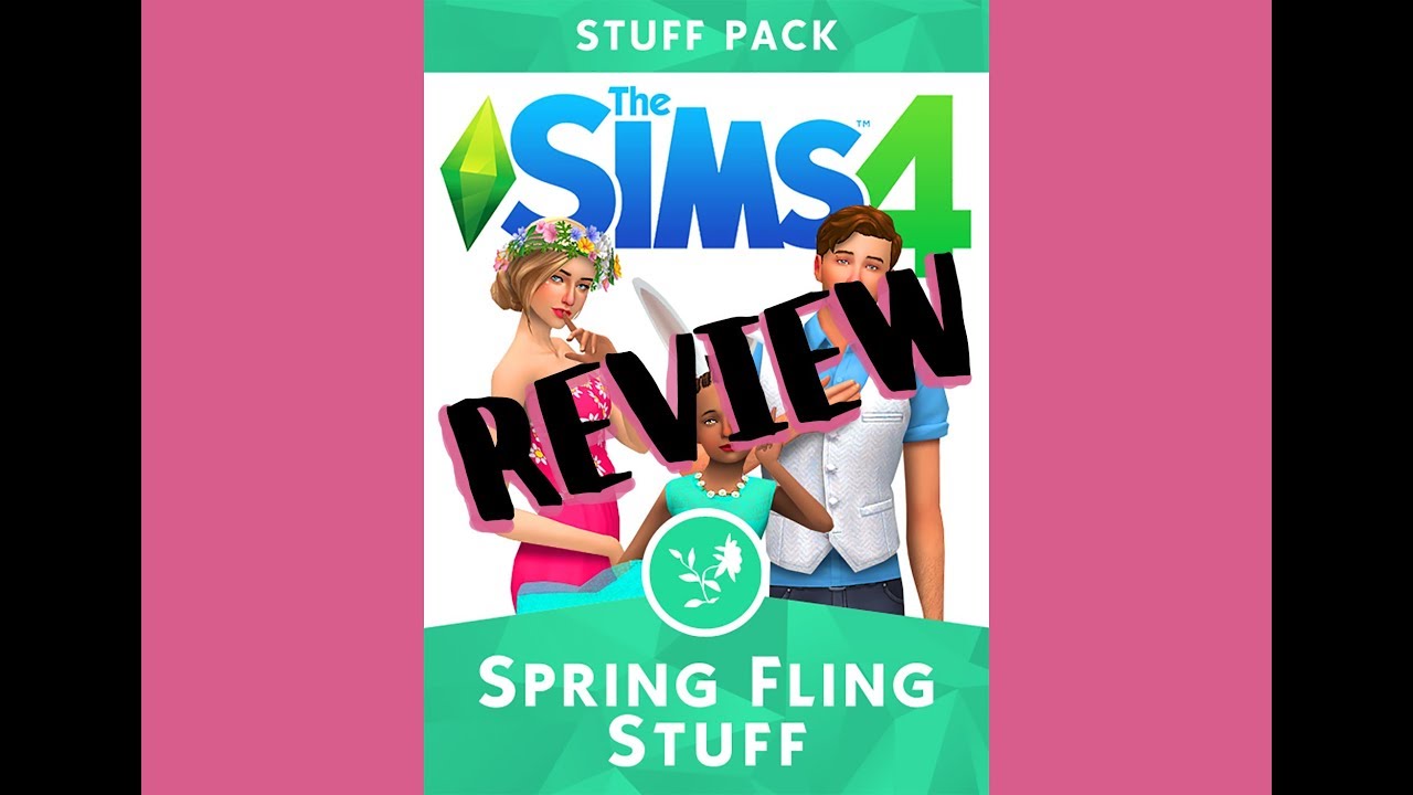 Sims 4 Fan Stuff Pack REVIEW ~ Spring Fling Stuff - YouTube
