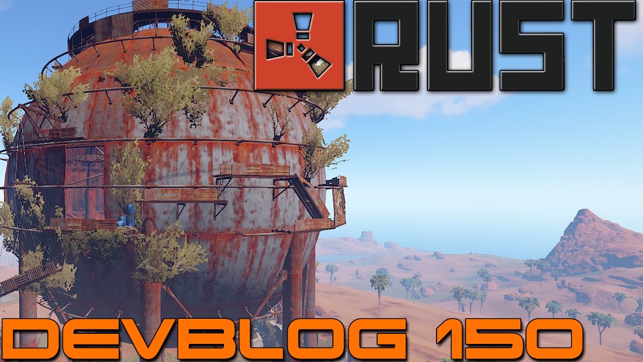 Rust Devblog 150 - Overgrowth - Visible Carried Items! - YouTube