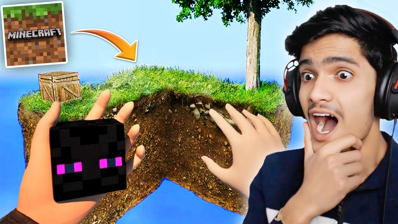 REALISTIC Skyblock Animations In Hindi - YouTube