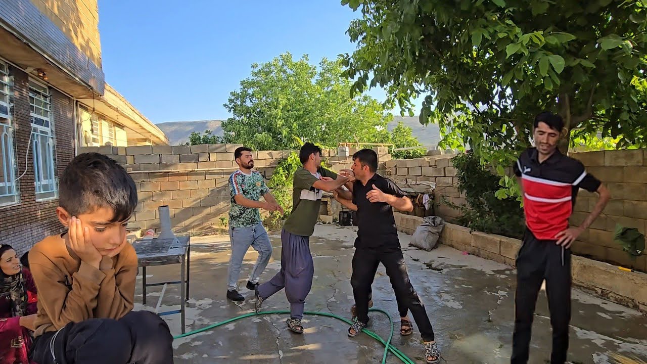 Hatem's conflict with Ghadir and Hashem over Sami's bad situation - YouTube