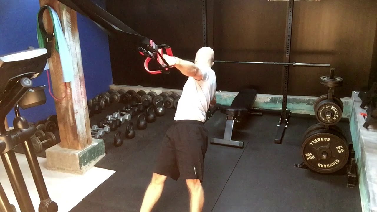 Tirade à 1 Bras TRX - YouTube