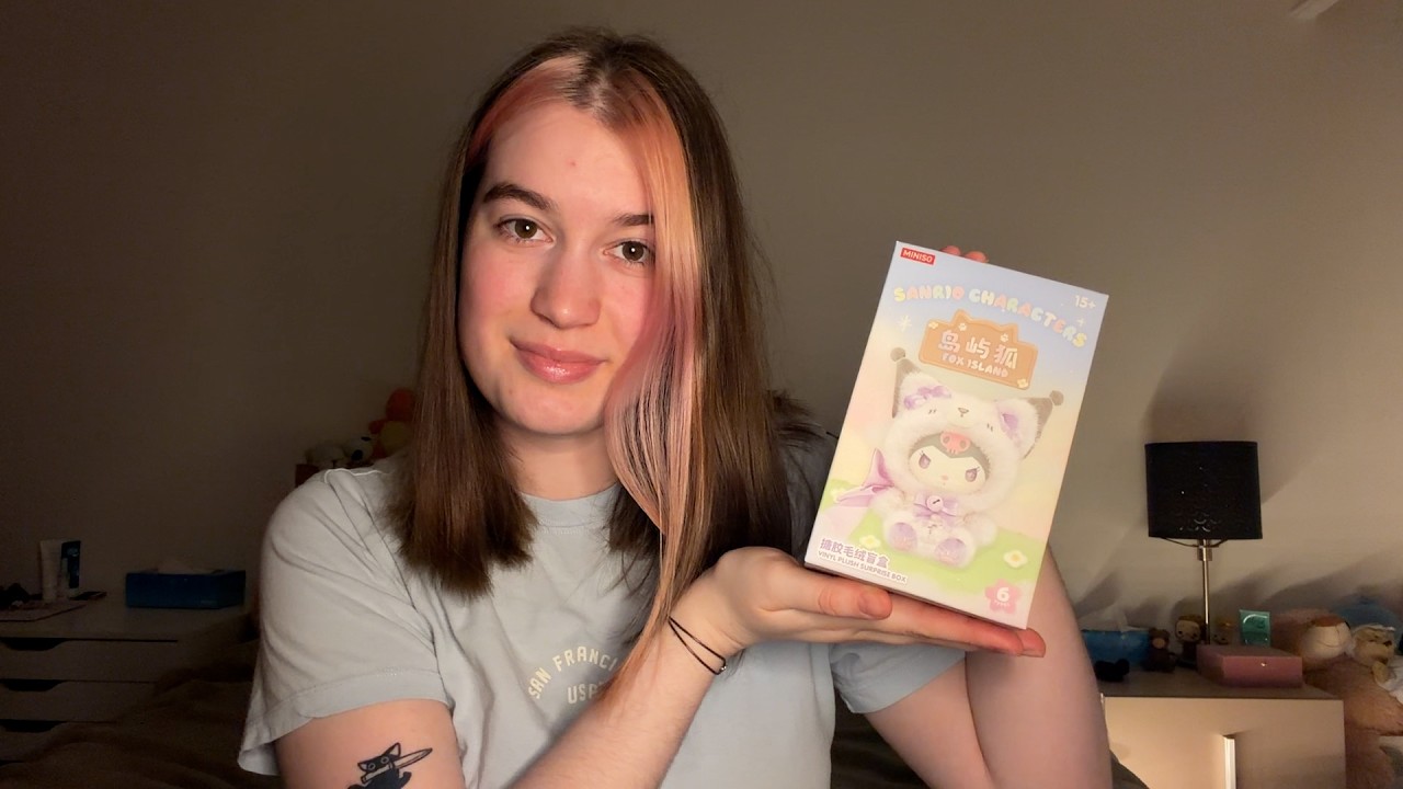 ASMR | Opening blind boxes📦| Sanrio fox island - YouTube