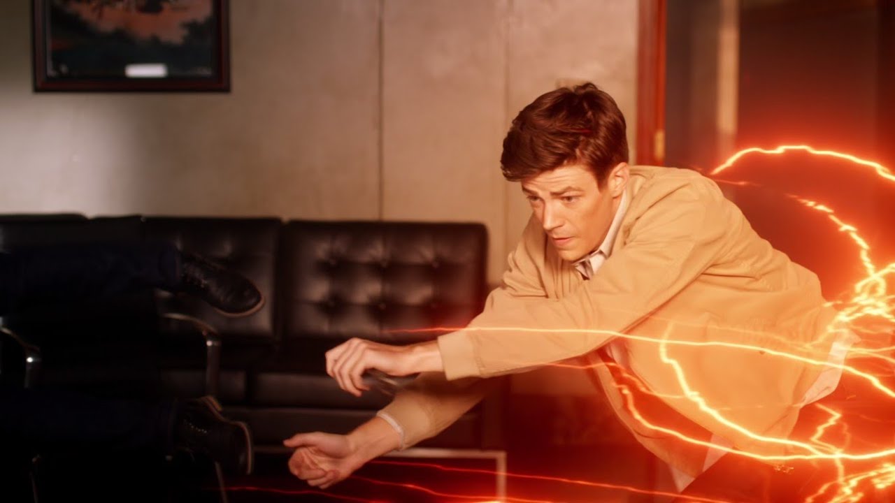 Barry Saves Joe From Grenade || The Flash 4x02 1080p - YouTube