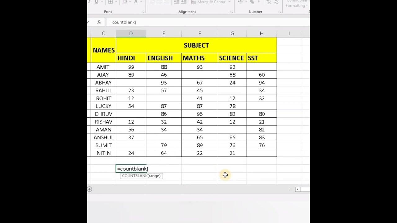 How To Count Blank Cell In Excel short beginnertip formula YouTube how-to-count-blank-cell-in-excel-short-beginnertip-formula-youtube