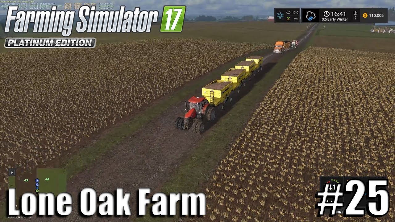 MAKING PROFIT | Lone Oak Farm | Timelapse #25 | Farming Simulator 17 ...