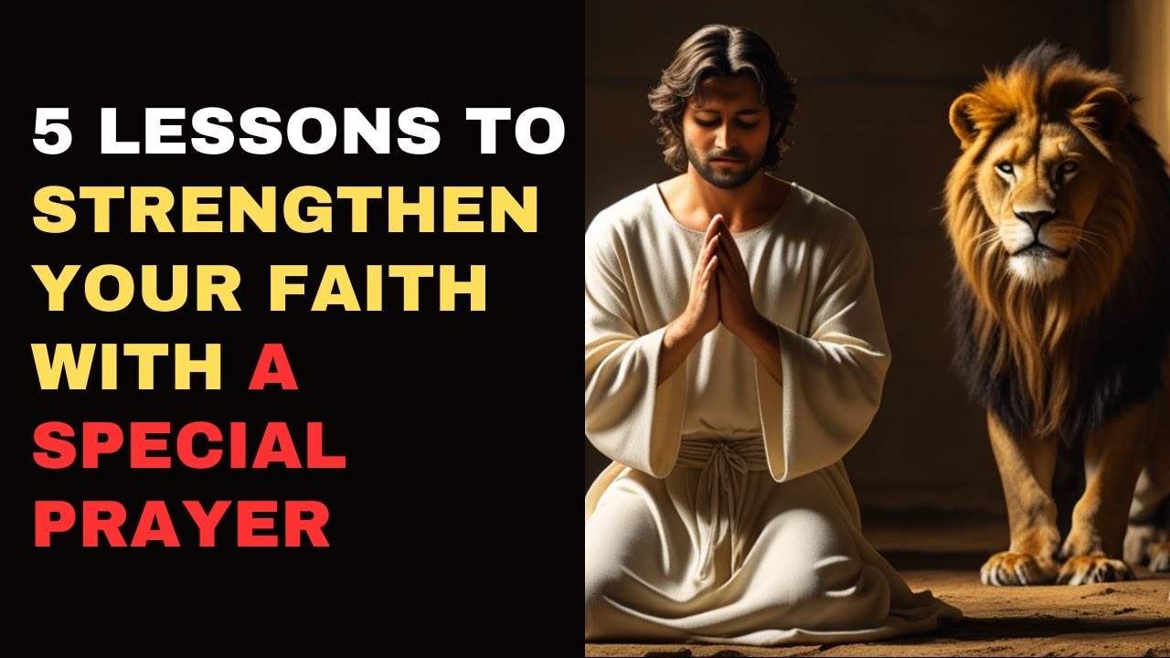 PRAYER OF FAITH +5 Lessons to STRENGTHEN YOUR FAITH IN GOD - YouTube