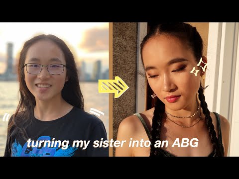 MY SISTER'S ABG ⚡️ (Asian Baby Girl/Insta Baddie)💥 TRANSFORMATION! *drastic changes 😂